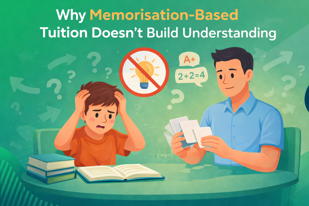 Memorisation-Based Tuition: Why Children Don’t Truly Understand